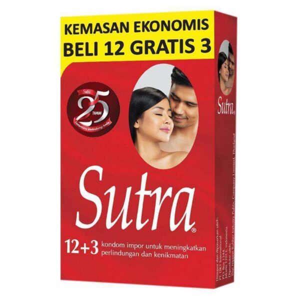 Sutra Kondom Classic Econo Pack 12+3 Pcs - PT. BARRA SEHAT SENTOSA